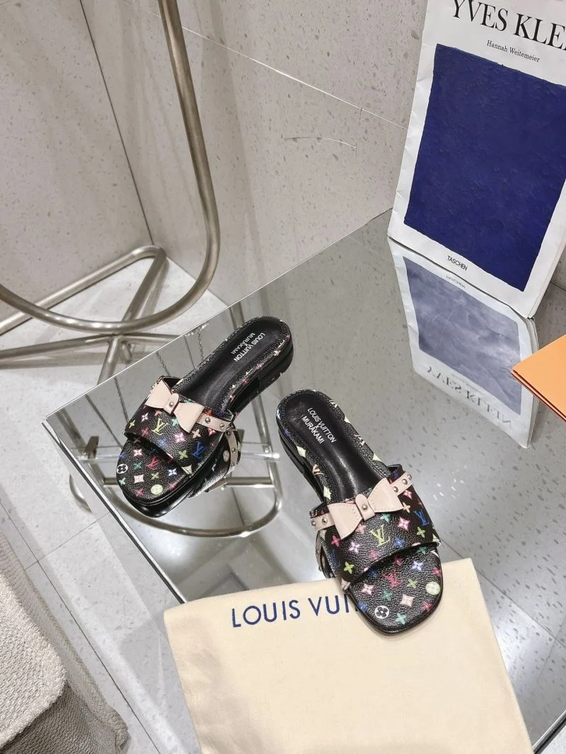 Precise copy Louis Vuitton Slippers