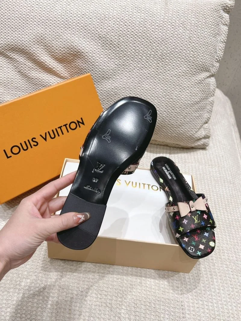 Precise copy Louis Vuitton Slippers