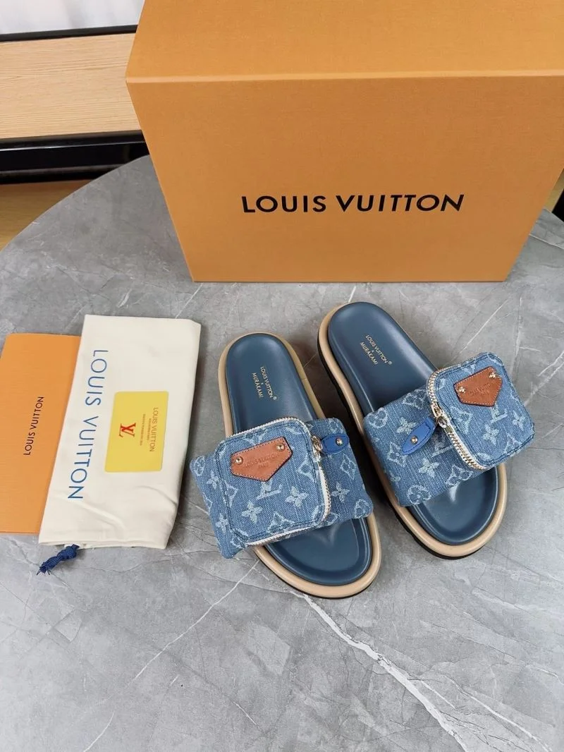 Top match Louis Vuitton Slippers