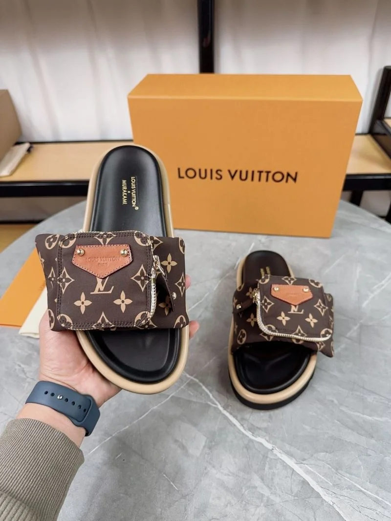 Indistinguishable Louis Vuitton Slippers