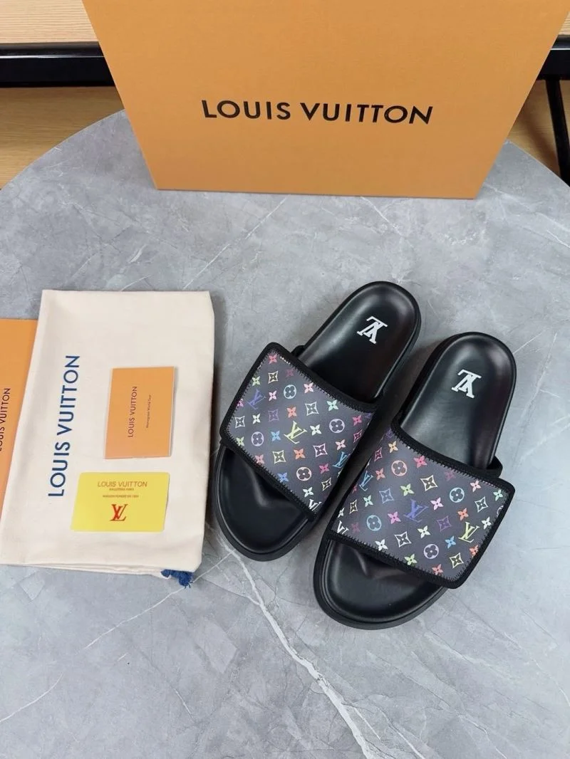Indistinguishable Louis Vuitton Slippers