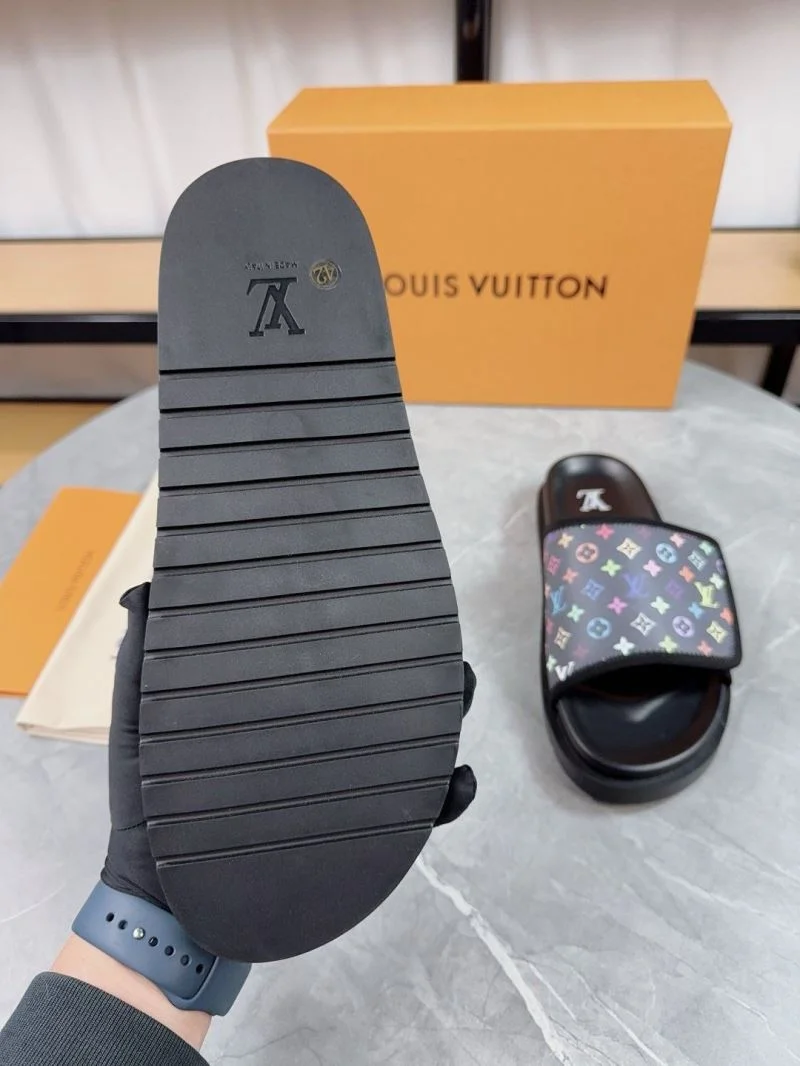 Indistinguishable Louis Vuitton Slippers