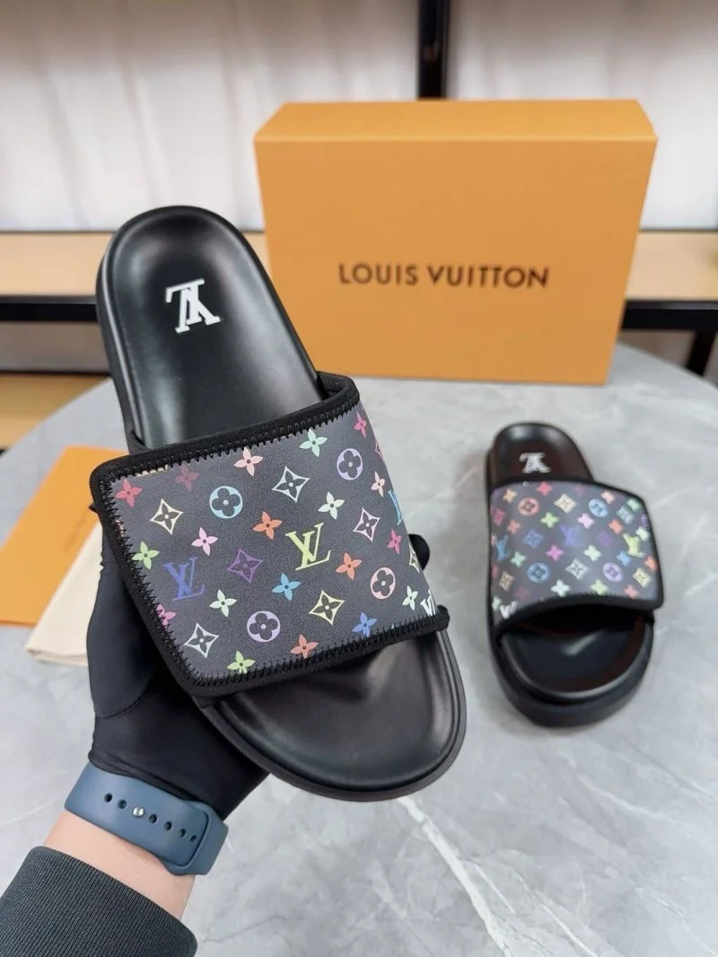 Indistinguishable Louis Vuitton Slippers