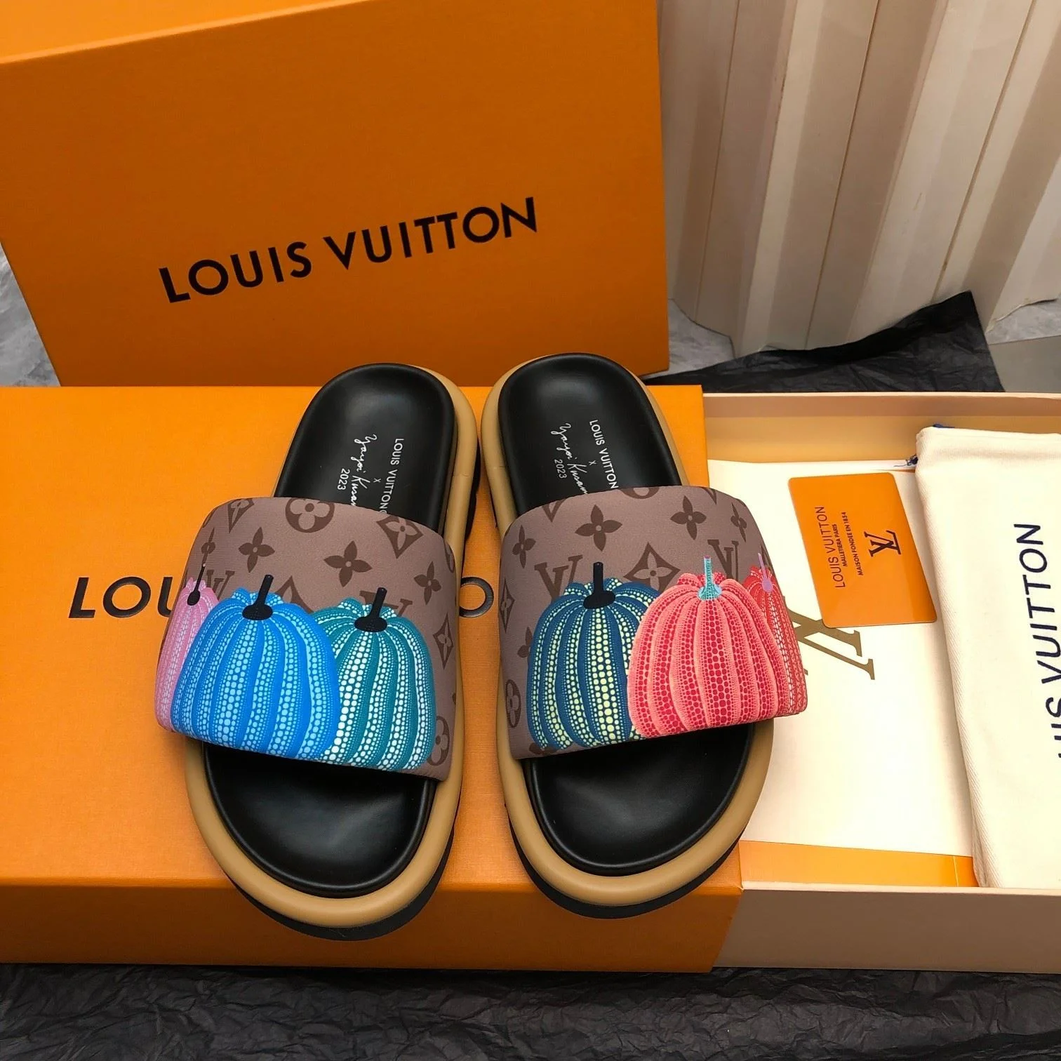 Value-priced Louis Vuitton Slippers