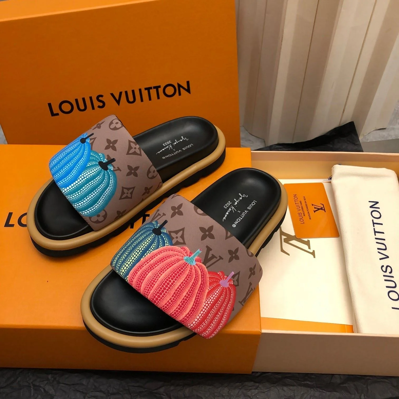 Value-priced Louis Vuitton Slippers