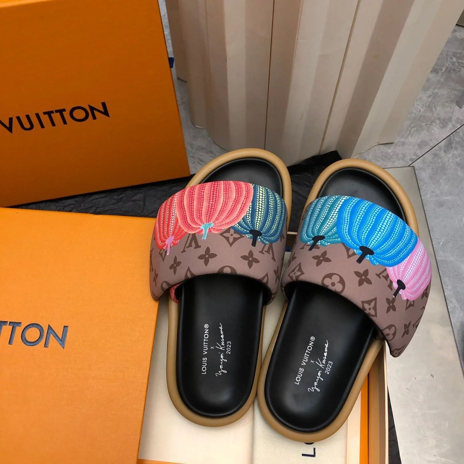 Value-priced Louis Vuitton Slippers