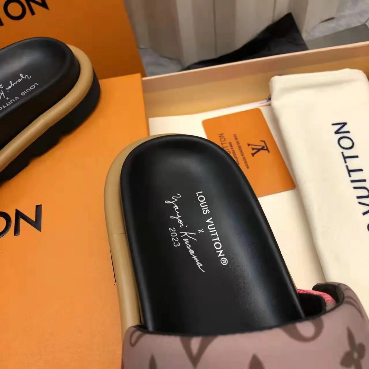 Value-priced Louis Vuitton Slippers