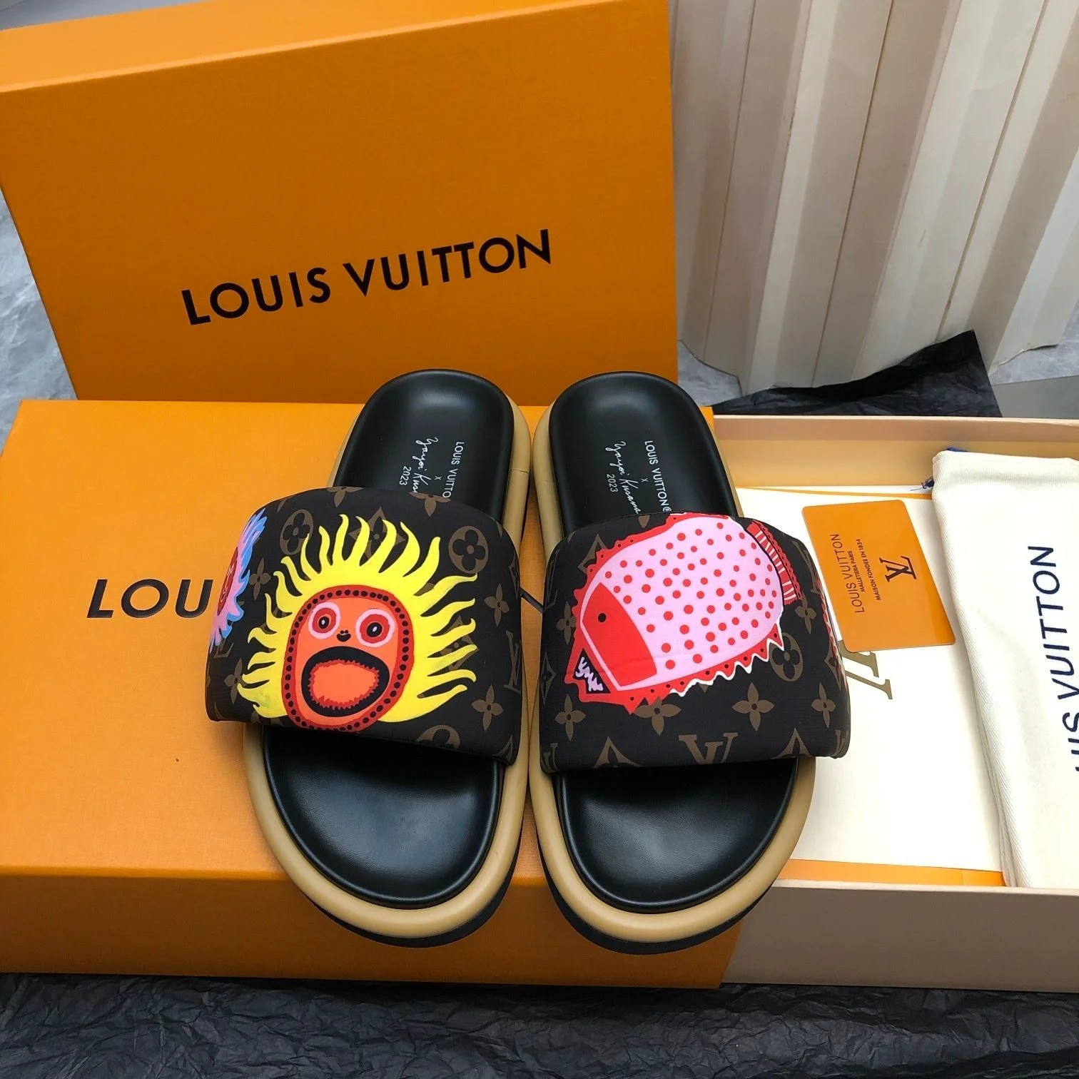 Factory-made Louis Vuitton Slippers