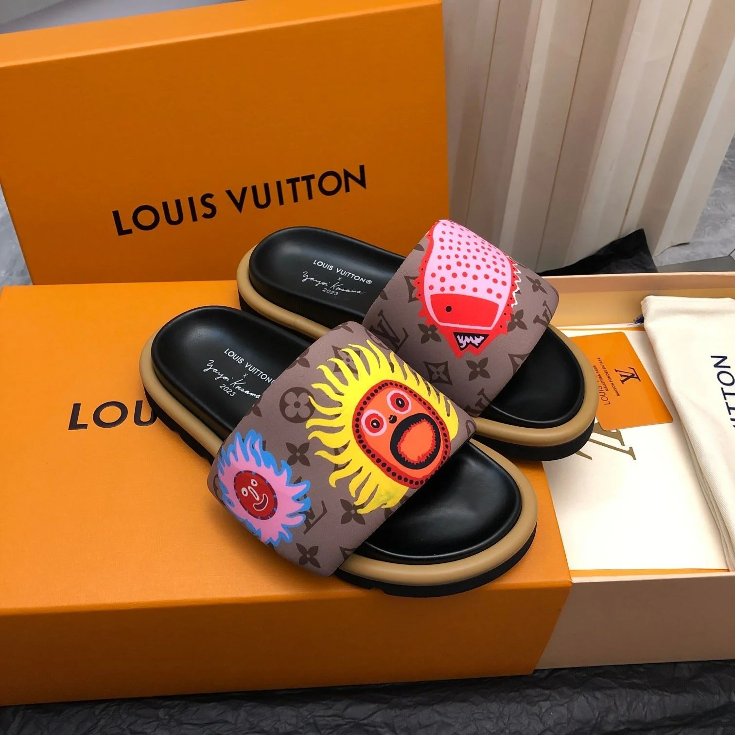 Genuine Louis Vuitton Slippers