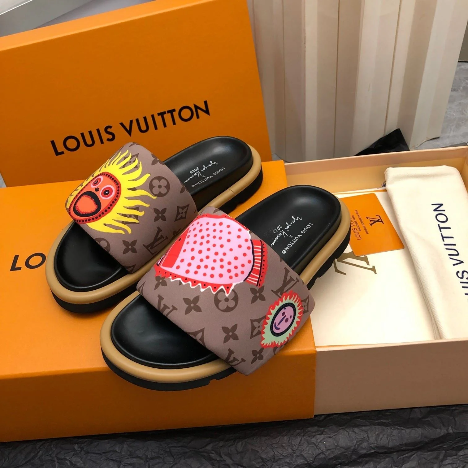 Genuine Louis Vuitton Slippers