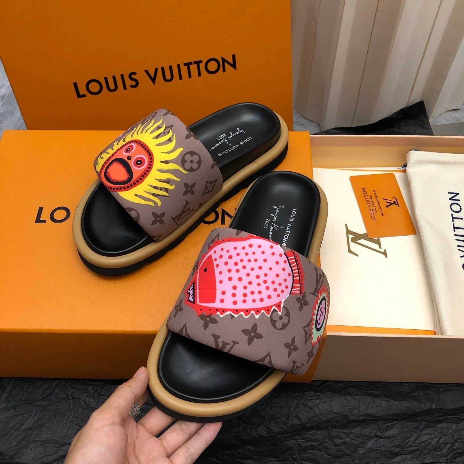 Genuine Louis Vuitton Slippers