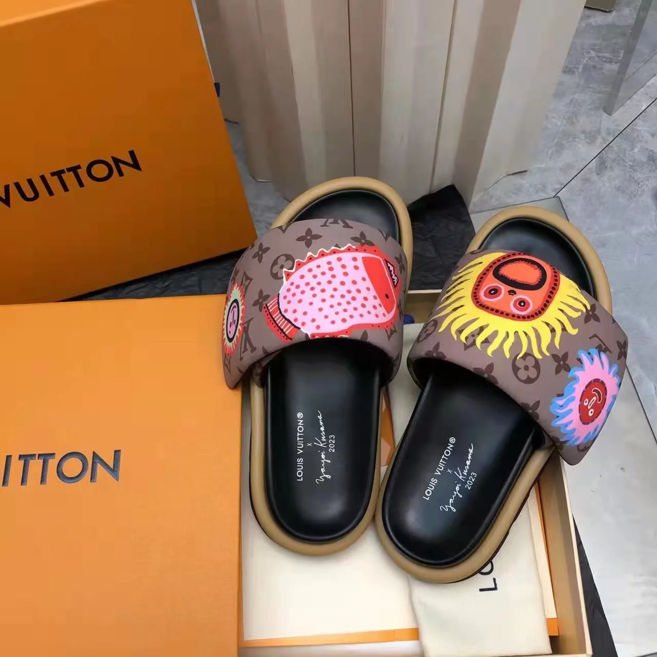 Genuine Louis Vuitton Slippers
