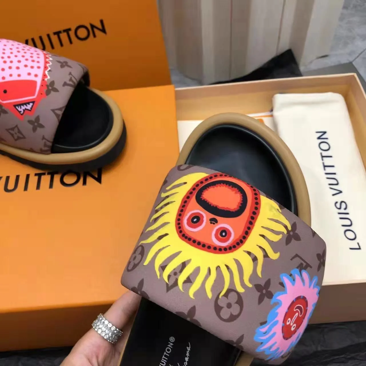 Genuine Louis Vuitton Slippers