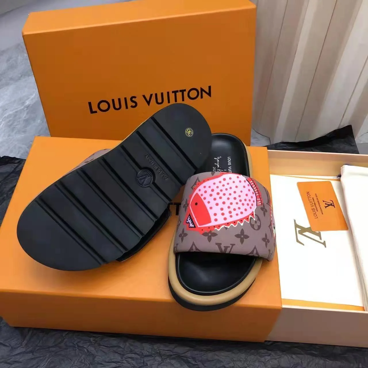 Genuine Louis Vuitton Slippers