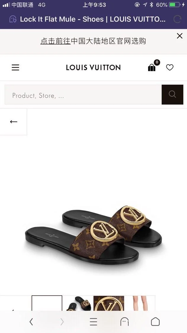 Louis Vuitton Slippers