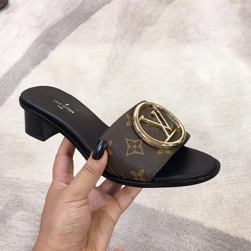Precise copy Louis Vuitton Slippers