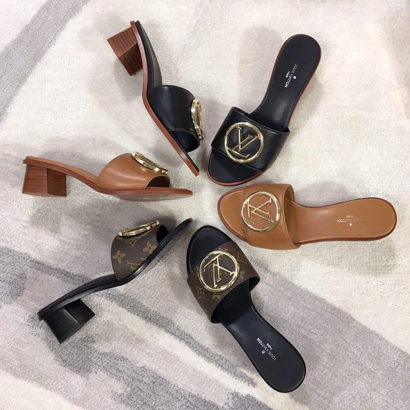 Precise copy Louis Vuitton Slippers