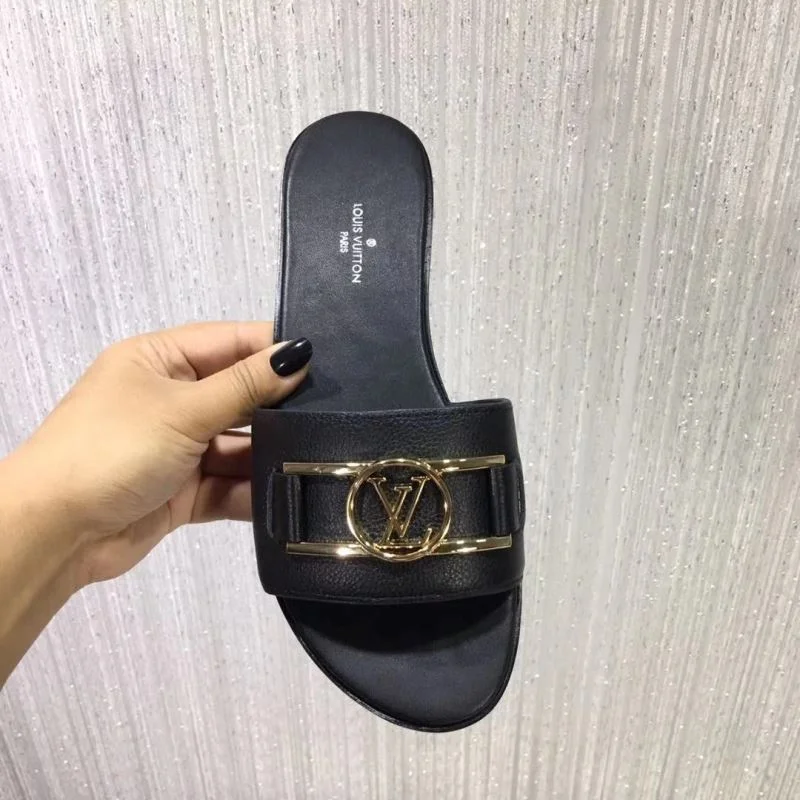 Exact replica Louis Vuitton Slippers