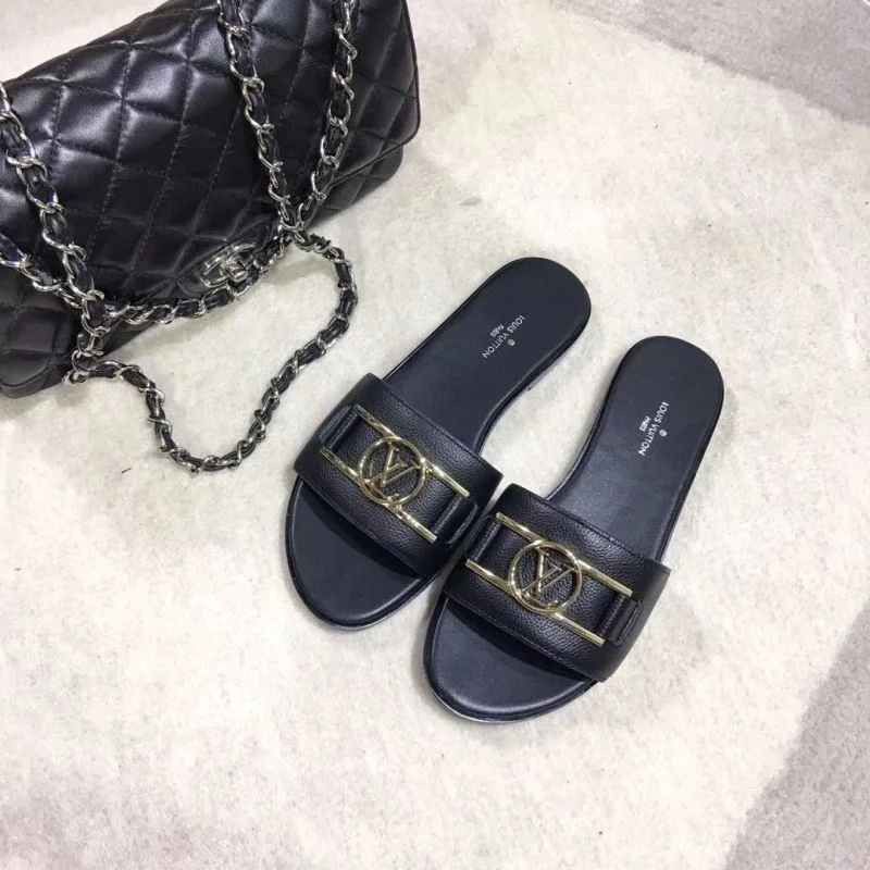 Exact replica Louis Vuitton Slippers