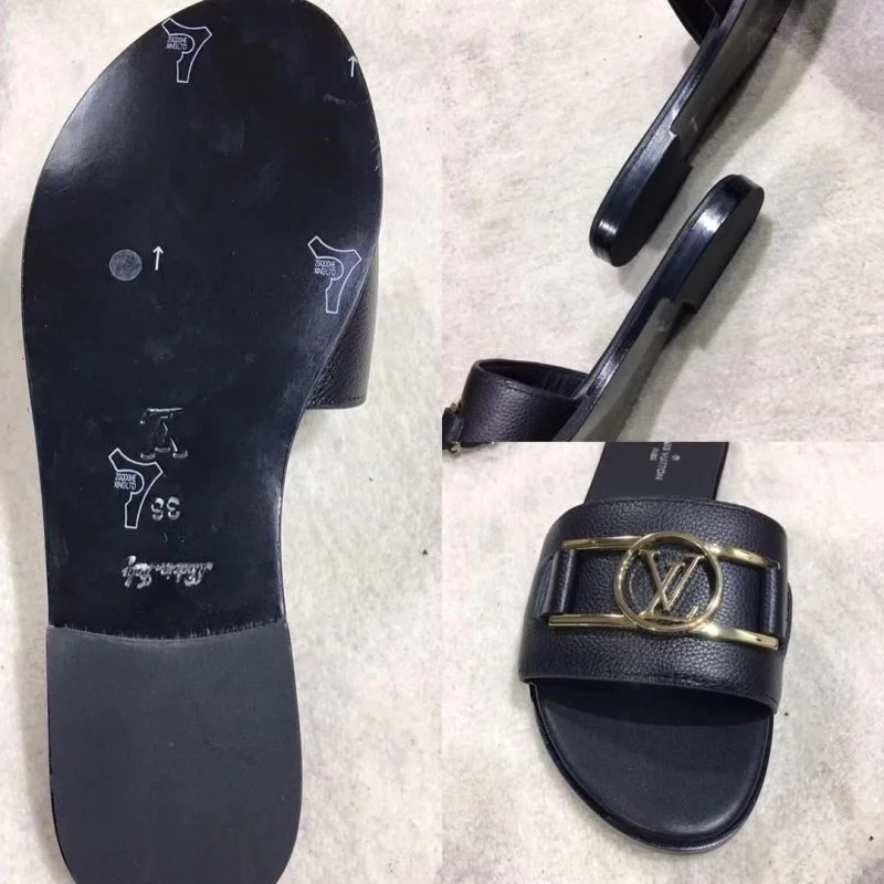 Exact replica Louis Vuitton Slippers