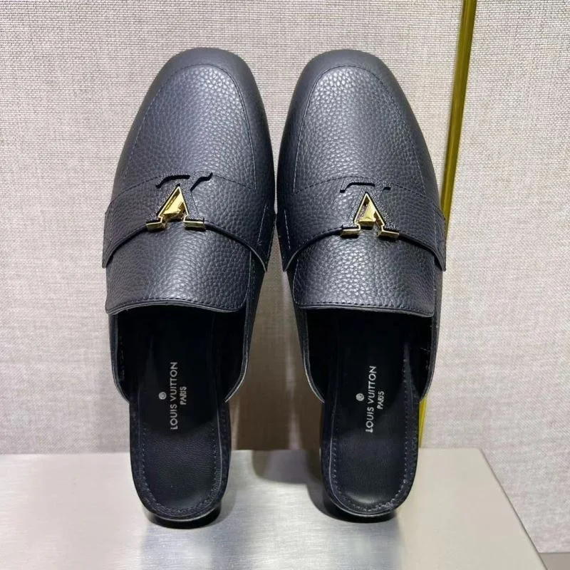 Brand-authenticated Louis Vuitton Slippers