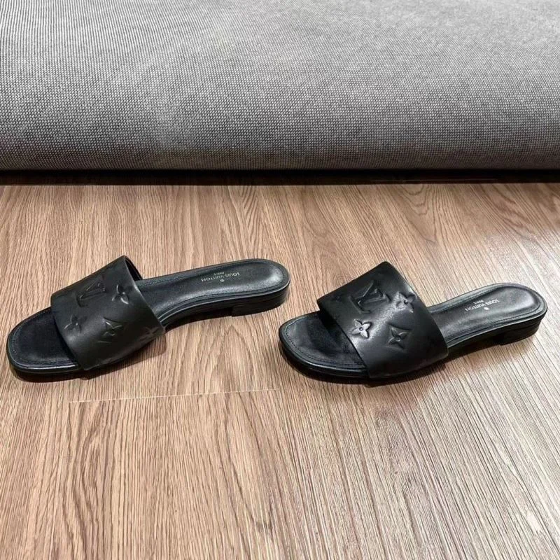Precise copy Louis Vuitton Slippers