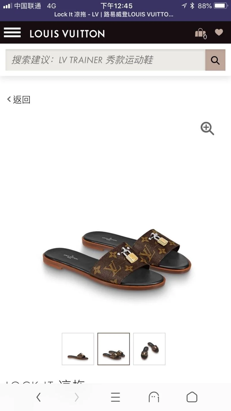 Louis Vuitton Slippers