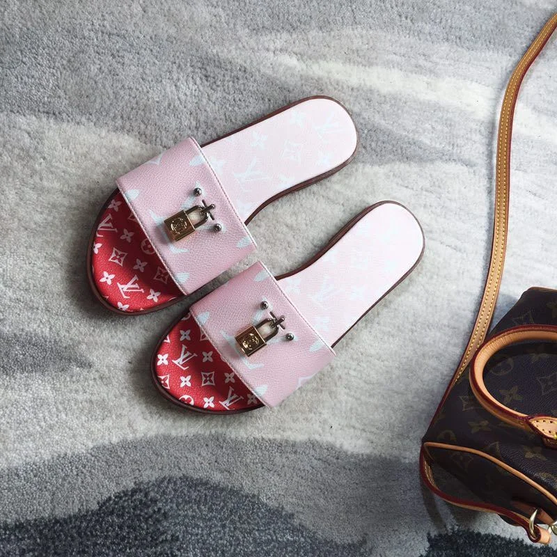 Real Louis Vuitton Slippers