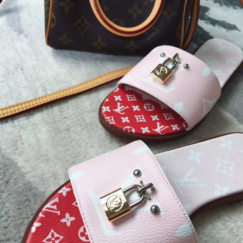Real Louis Vuitton Slippers