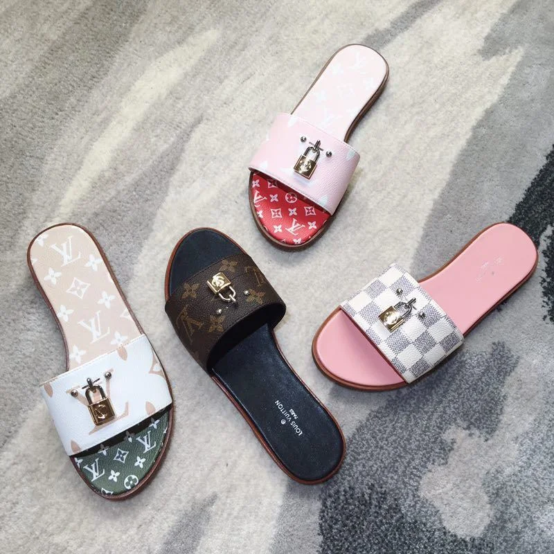 Real Louis Vuitton Slippers
