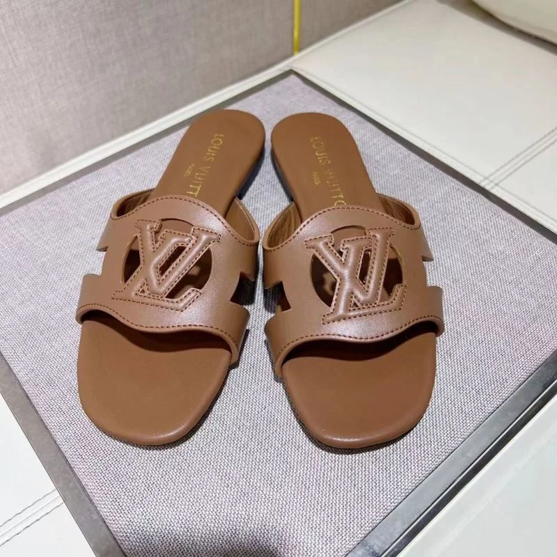 Indistinguishable Louis Vuitton Slippers