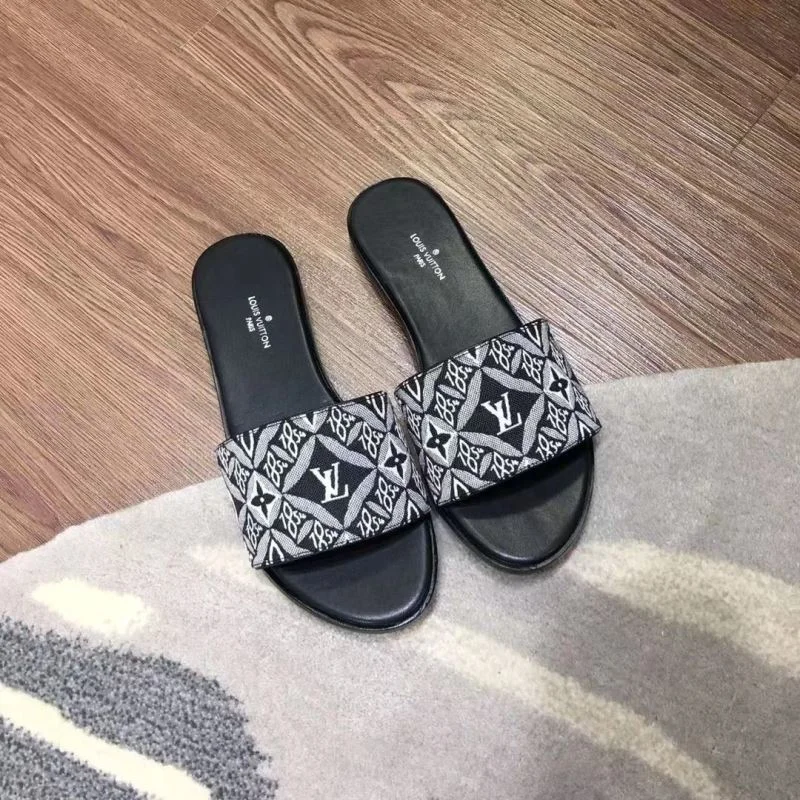 Precise copy Louis Vuitton Slippers