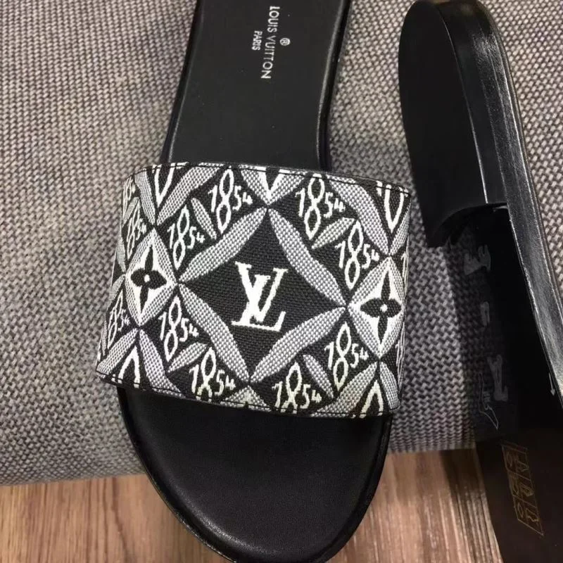 Precise copy Louis Vuitton Slippers