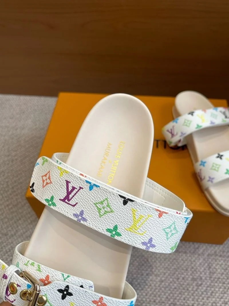 Brand-authenticated Louis Vuitton Slippers