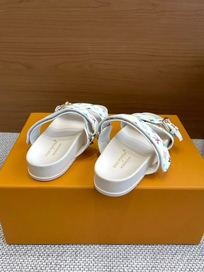 Brand-authenticated Louis Vuitton Slippers
