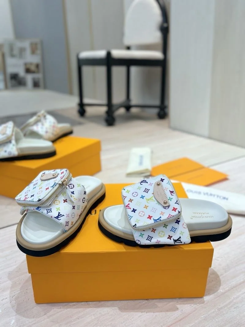Indistinguishable Louis Vuitton Slippers