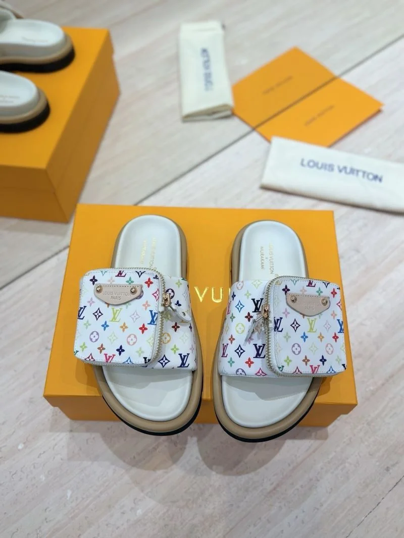 Indistinguishable Louis Vuitton Slippers