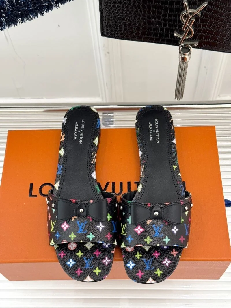 Brand-authenticated Louis Vuitton Slippers