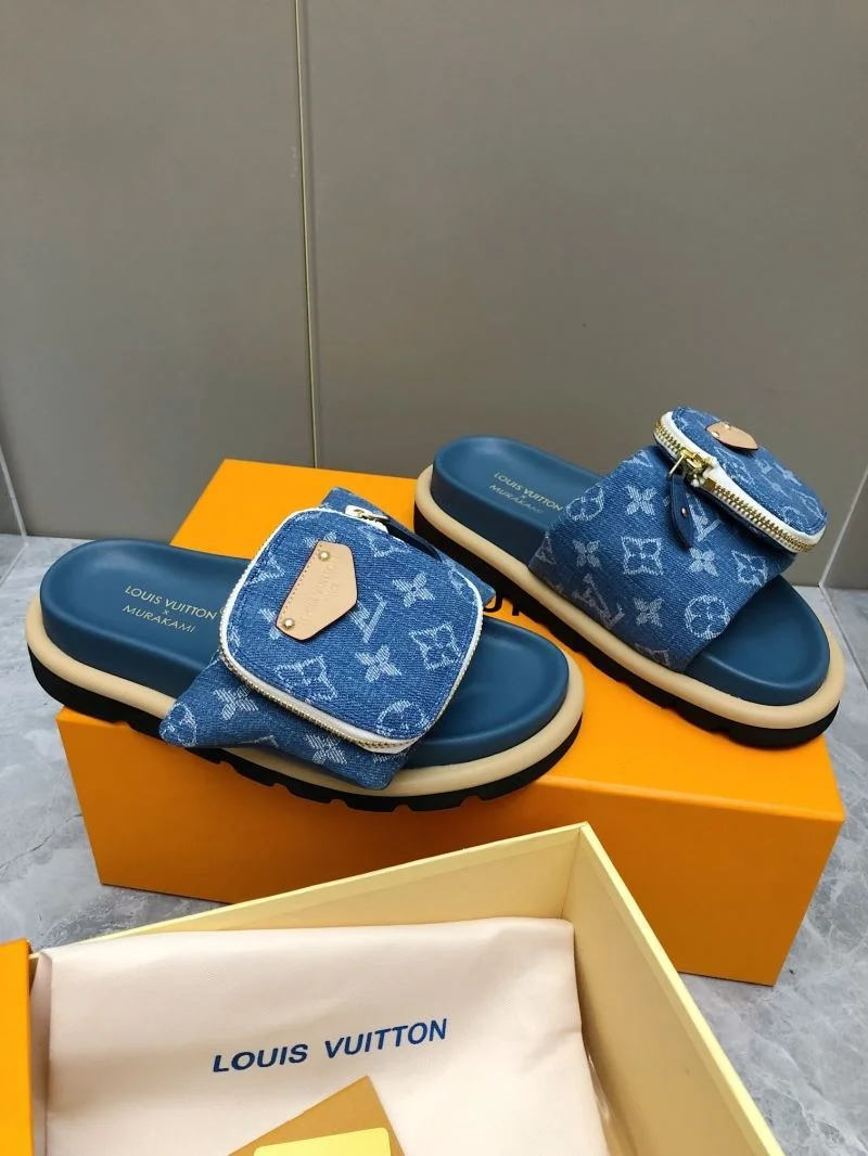 Exact replica Louis Vuitton Slippers