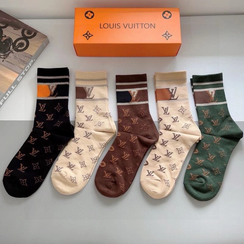 Precise copy Louis Vuitton Socks