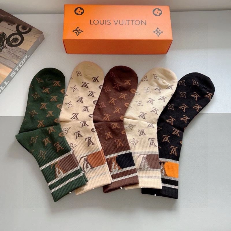 Precise copy Louis Vuitton Socks