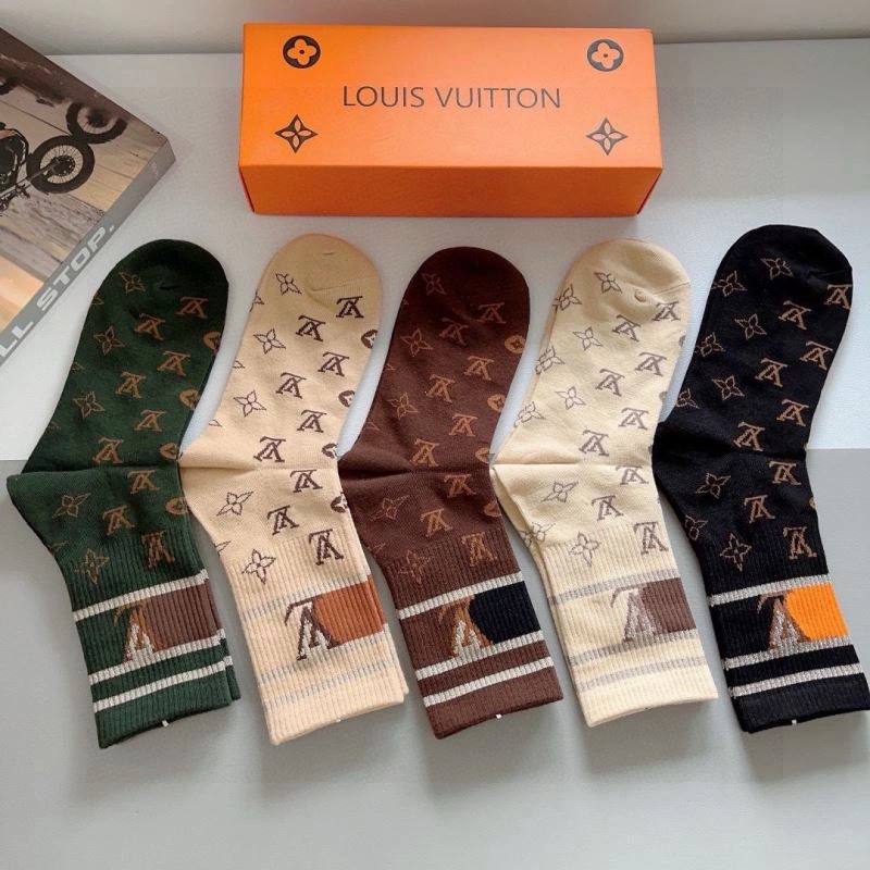 Precise copy Louis Vuitton Socks
