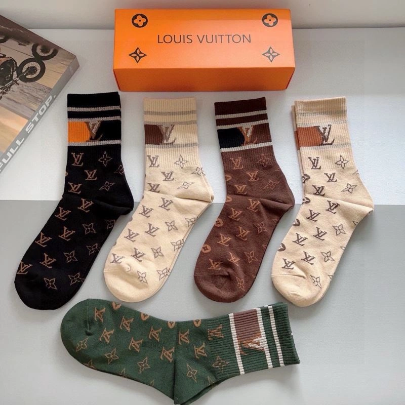 Precise copy Louis Vuitton Socks