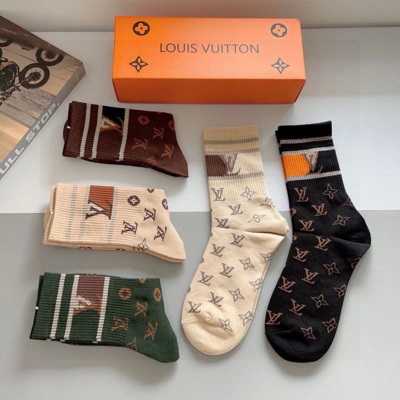 Precise copy Louis Vuitton Socks