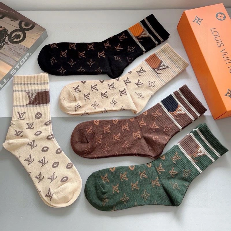 Precise copy Louis Vuitton Socks