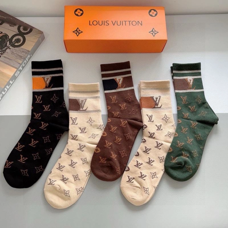Precise copy Louis Vuitton Socks