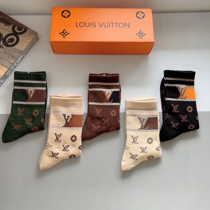 Precise copy Louis Vuitton Socks