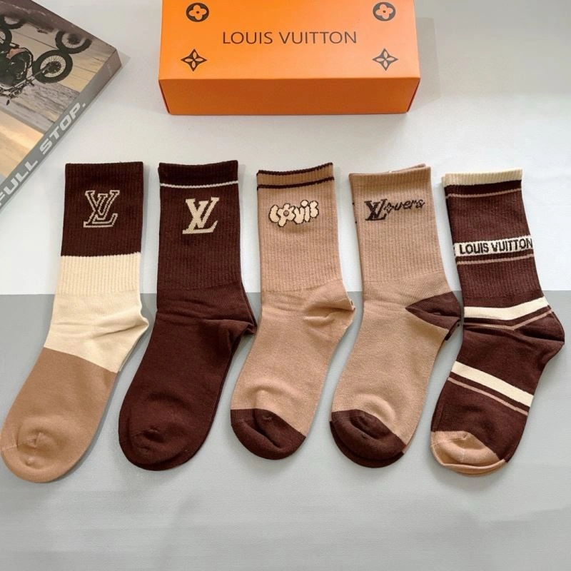 Exact replica Louis Vuitton Socks