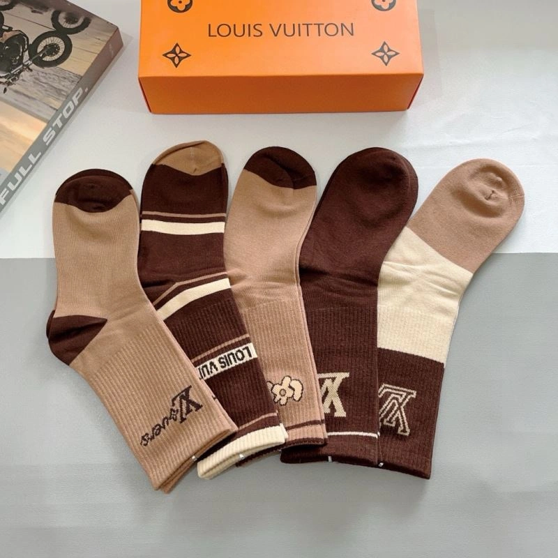 Exact replica Louis Vuitton Socks