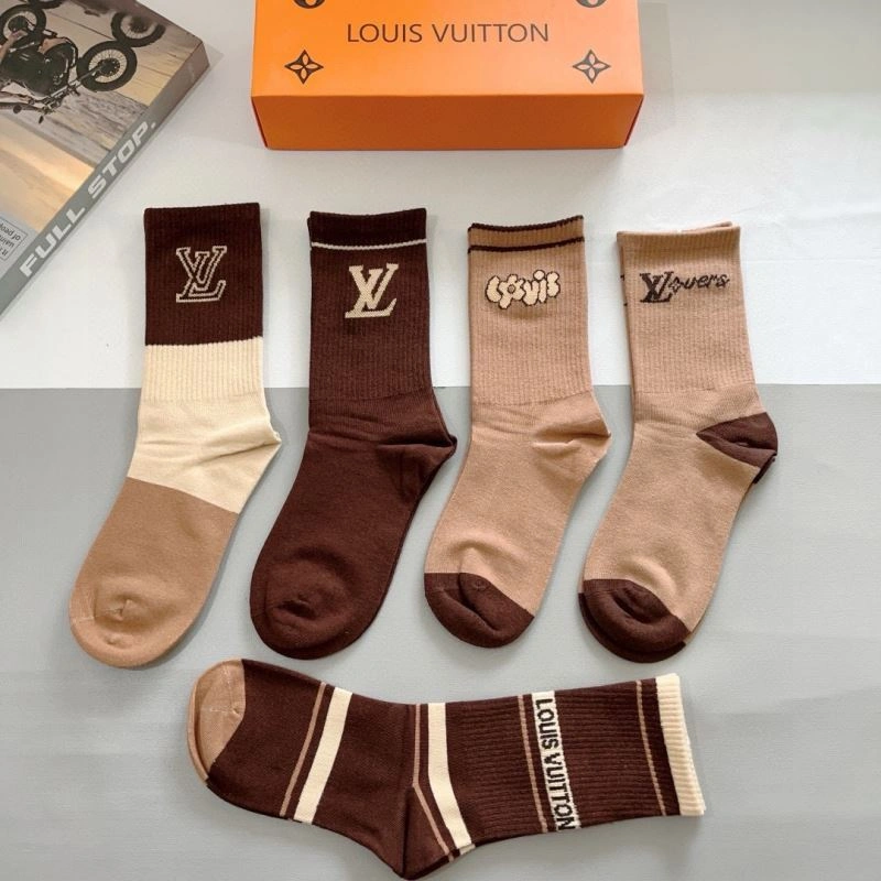 Exact replica Louis Vuitton Socks
